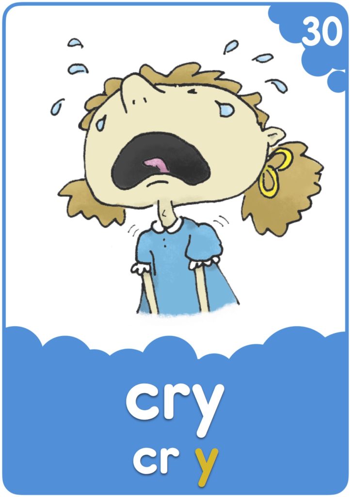 TRW Readers 2 Flash Cards Consonant Blends - ELF Learning