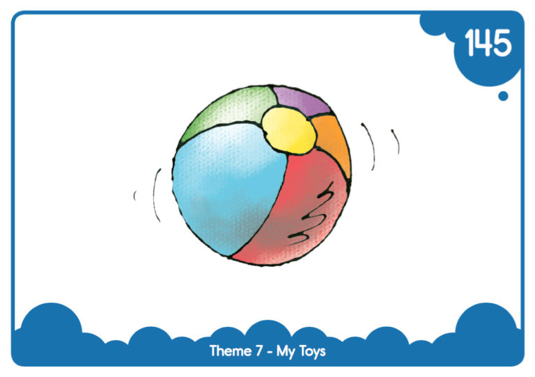 Easy-Print "My Toys" Flash Cards - ELF Learning